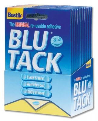 Blu Tack Handy Pack 64g Pack of 12 | Turners Art Supplies