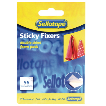 Sellotape Sticky Fixers Pack of 12 | Turners Art Supplies