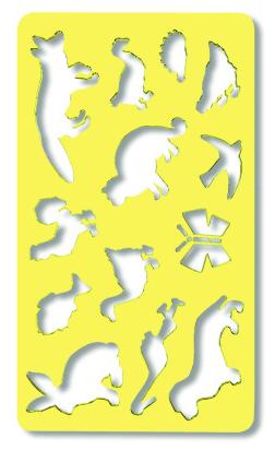 Countryside Animals Drawing Template | Turners Art Supplies