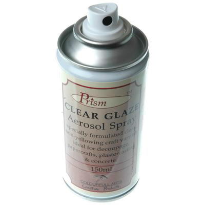 Prism Clear Glaze 150ml Aerosol | Turners Art Supplies