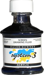 Screen Drawing Fluid 75ml | Turners Art Supplies