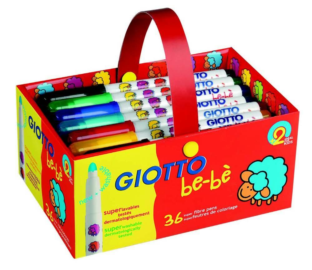 Giotto Be-Be Super Fibre Pens School Pack | Turners Art Supplies