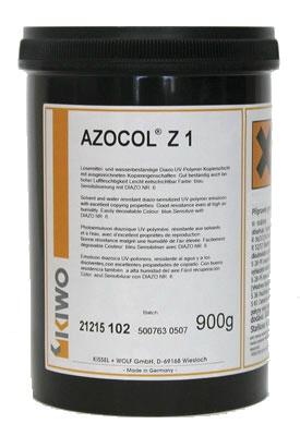 Azocol Z1 Screen Emulsion 900g | Turners Art Supplies